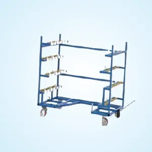 Internal Material Handling Fabricated Trolly In pune | Material ...
